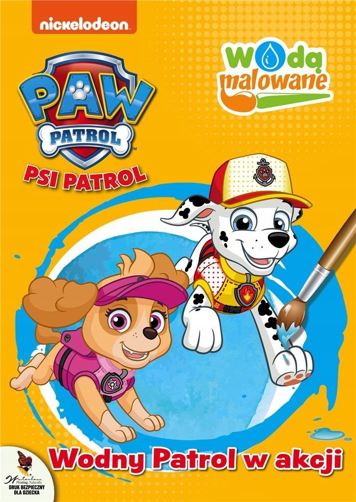 PSI PATROL. PSI PATROL. WODĄ MALOWANE. WODNY PATRO - 12170845449 ...