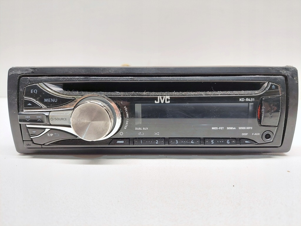 RADIO SAMOCHODOWE JVC KD-R431 USB AUX 4X5OW - 12324204792 - oficjalne archiwum Allegro