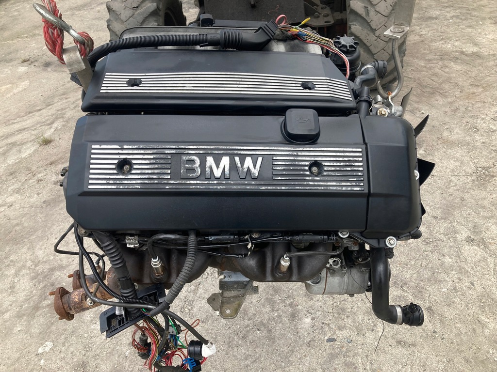 Silnik BMW E39 E46 M52B28 193KM 2.8i kompletny OEM - 13757669934 ...