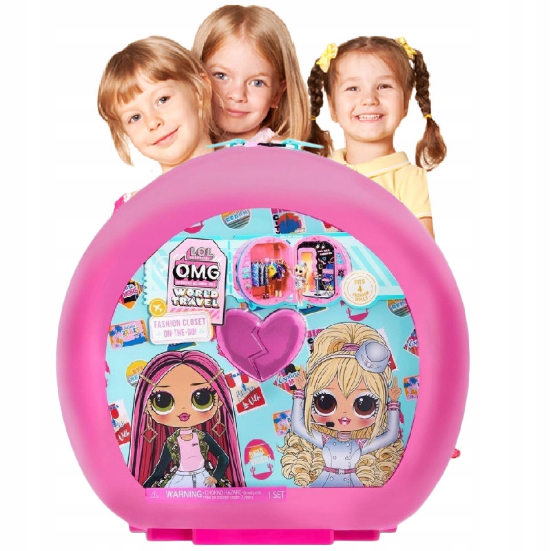 LOL Surprise OMG Travel Closet OnTheGo dla 5 LATKI - 13520352199 ...