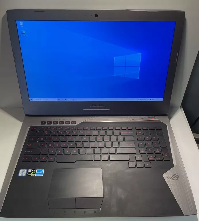LAPTOP ASUS ROG G752VT * I7-6700 16GB SSD+HDD - 12263564030 - oficjalne ...