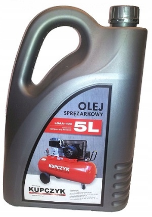 Olej mineralny do kompresorów tłokowych sprężarek Kupczyk LDAA-100 5 l - 14527904736 - oficjalne ...