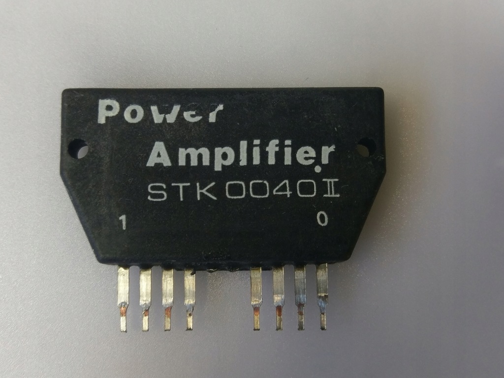 Końcówka mocy, hybryda STK0040II oryginał - 11361536052 - oficjalne ...