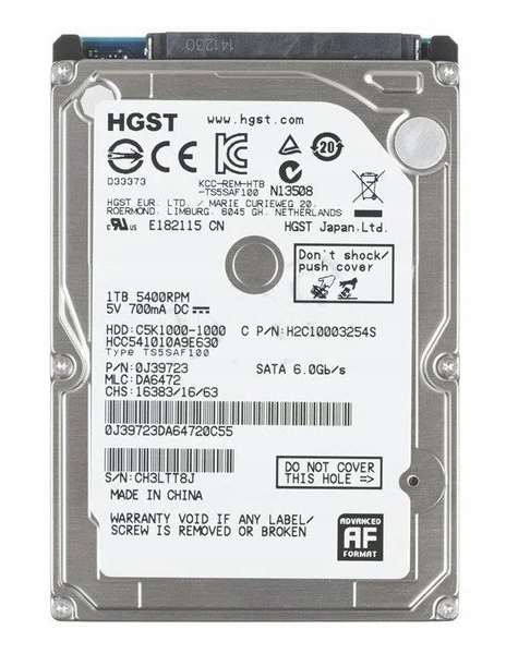 DYSK TWARDY HDD 1TB 1000GB HGST C5K1000-1000 - 13377135249 - oficjalne ... DYSK TWARDY HDD 1TB 1000GB HGST C5K1000-1000 - 13377135249 - oficjalne ...