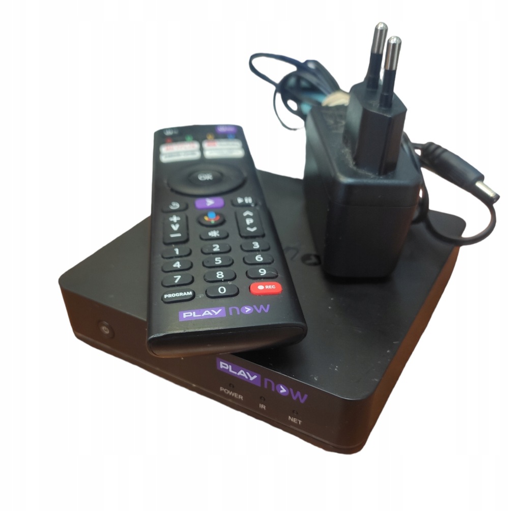 Dekoder Play now tv box 2 - 13745523665 - oficjalne archiwum Allegro