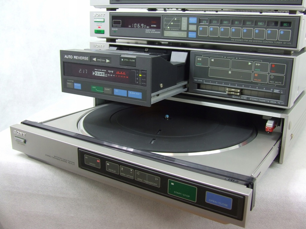 Wieża SONY Precise V7 - 8716684460 - oficjalne archiwum Allegro