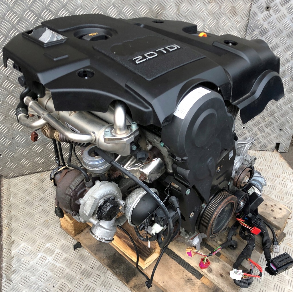 SILNIK AUDI A4 B7 2.0 TDI BPW 140KM KOMPLETNY IGŁA - 13142136440 ...
