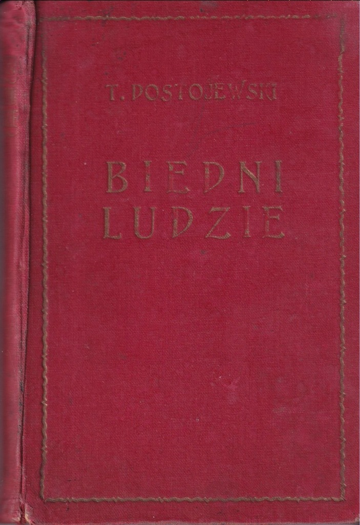 Dostojewski - Biedni ludzie - wyd.1929 - 12964177753 - oficjalne archiwum Allegro