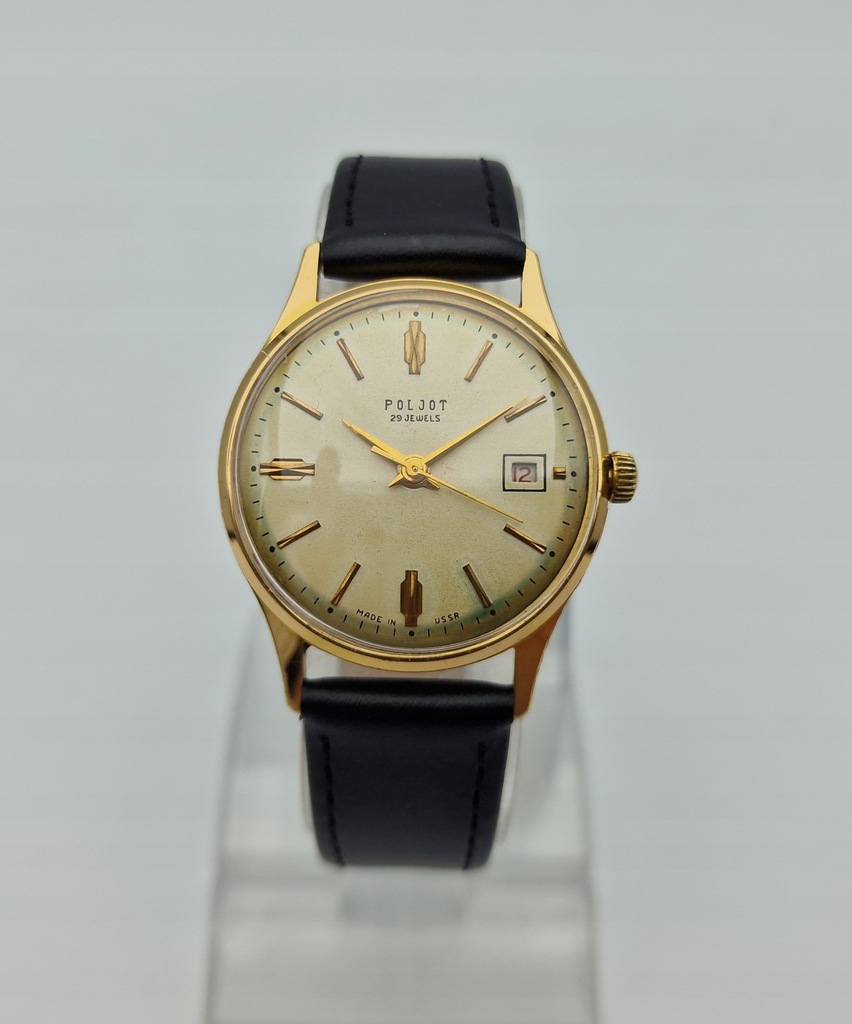 POLJOT AUTOMATIC DE LUXE 29J LATA 60-TE - IDEAŁ - 14634900859 - oficjalne archiwum Allegro