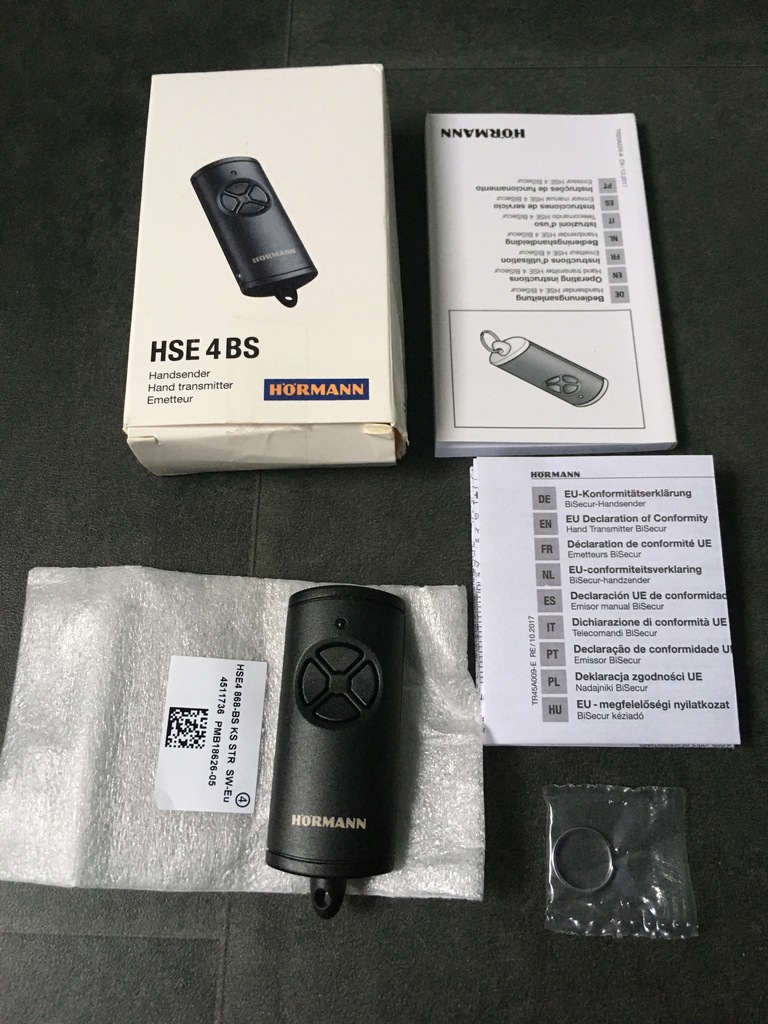 Pilot Hormann HSE4 868-BS 868,3 MHz (1) - 12676363805 - oficjalne ...