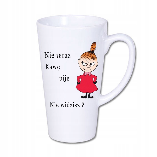 Kubek z nadrukiem Mała Mi, Śmieszne, BI-LATTE2-MI-077 - 15945044316 - oficjalne archiwum Allegro