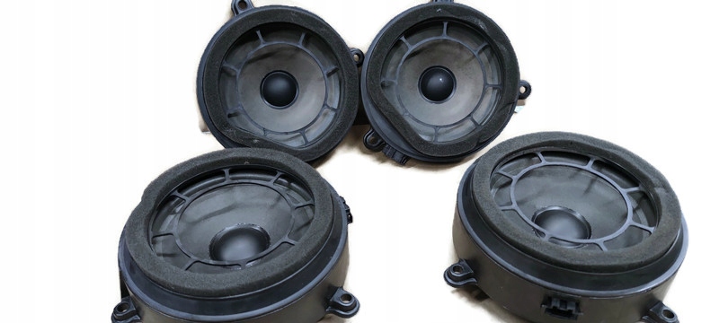 MERCEDES W203 KOMPLET GŁOŚNIKÓW PRZÓD TYŁ - 13012411475 - oficjalne ...