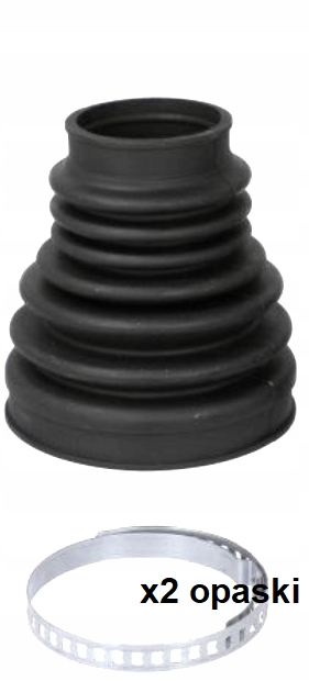 VOLVO XC40 XC60 XC70 S60 OSŁONA GUMOWA WEWN PRZEGUBU PÓŁOSI 47,5x90 ...