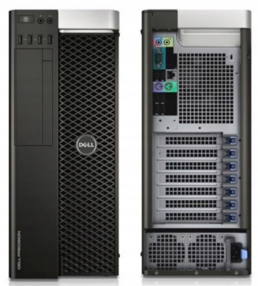 DELL PRECISION T5600/2X XEON/24GB/256SSD/10PRO PL - 13077157771 ...