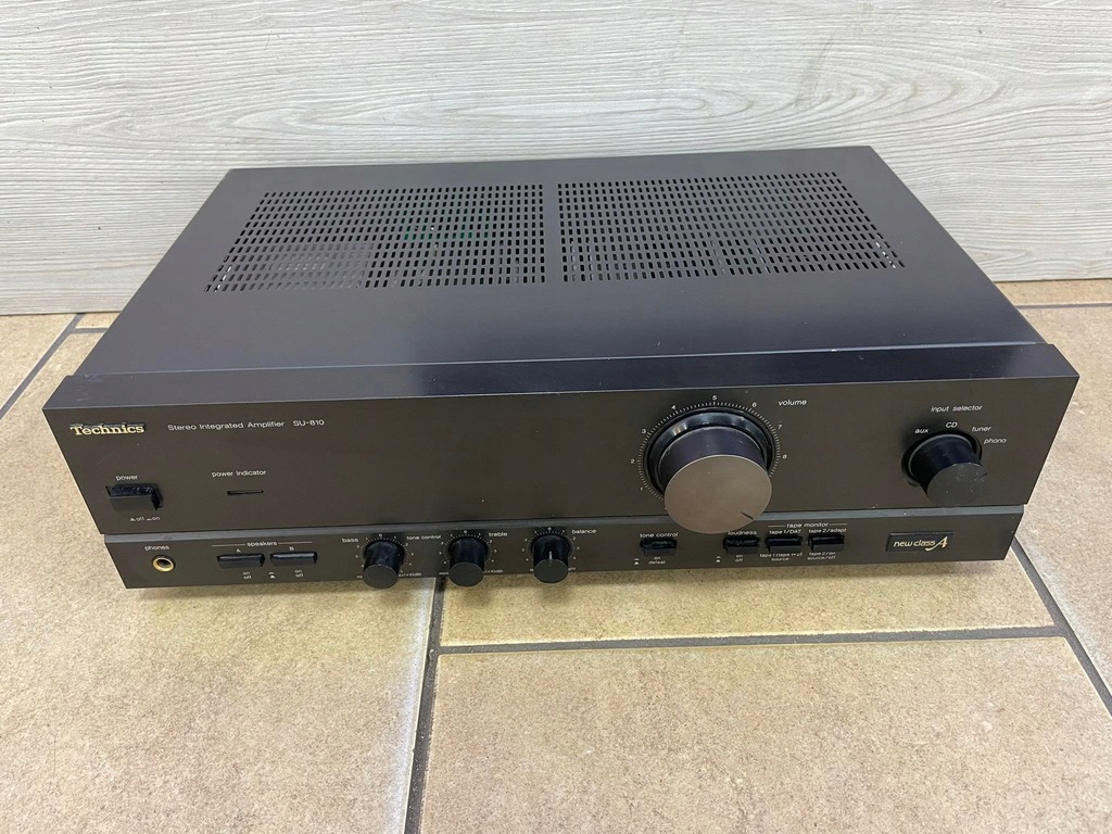 Wzmacniacz Zintegrowany Stereo TECHNICS SU-810 80W - 13049022865 - oficjalne archiwum Allegro