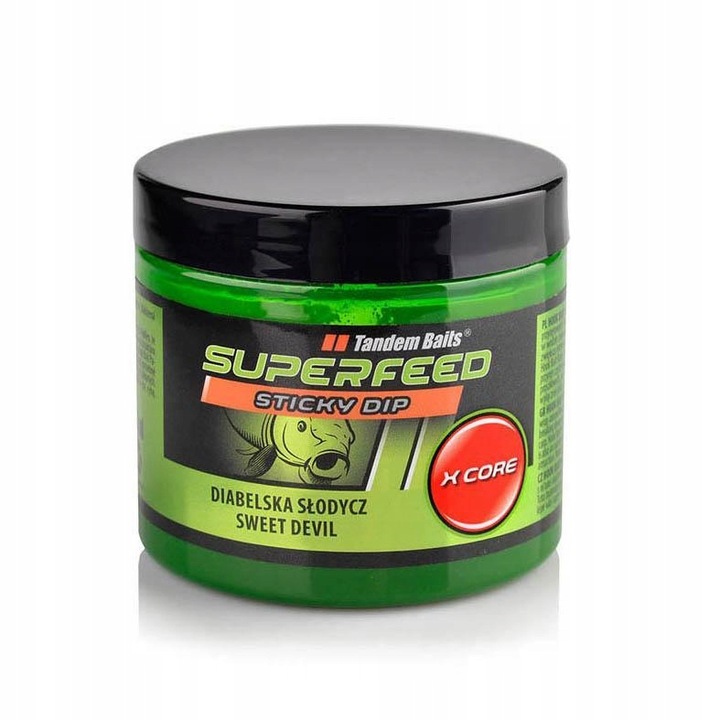 SuperFeed X Core Sticky Dip 100ml Diabelska Słodyc - 14249402380 ...