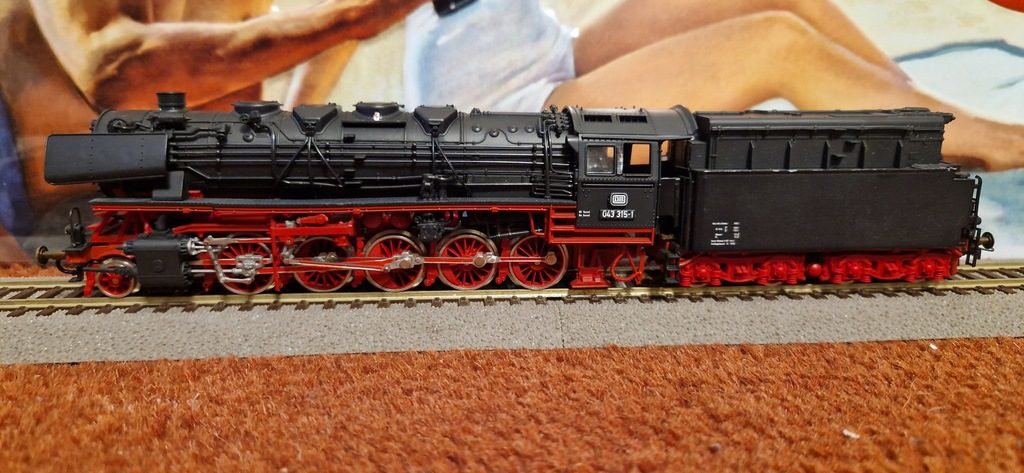 parowóz BR 43 roco H0 1/87 - 13525137772 - oficjalne archiwum Allegro