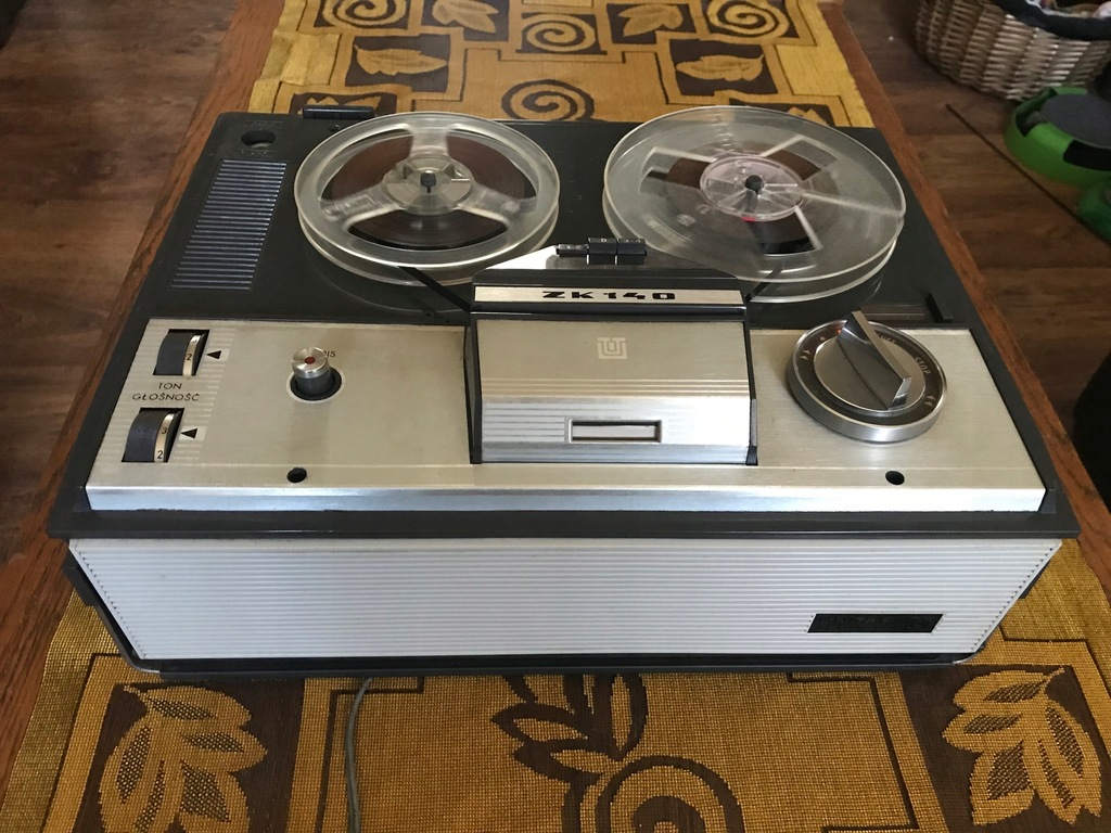 Magnetofon szpulowy Unitra ZK 140, nowe paski - 10471420922 - oficjalne ...