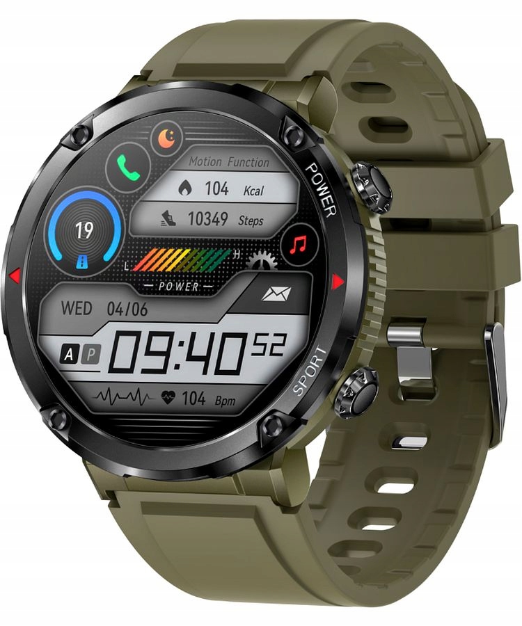 Smartwatch męski Rubicon RNCE96 alarm timer - 13756492153 - oficjalne ...