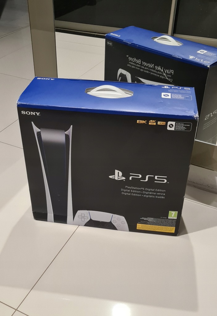 Nowa Konsola PlayStation-5 / PS-5 / All-Digital - 12588725138 - oficjalne archiwum Allegro