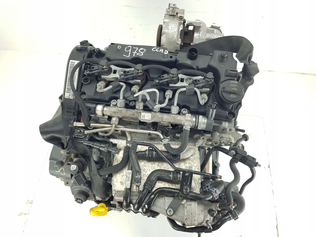 Silnik SEAT LEON 5F VW GOLF VII 1.6 TDI 90KM CLHB - 12589359852 ...