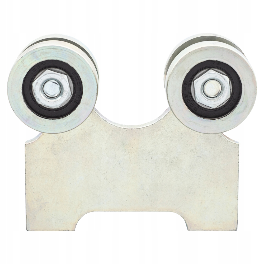 Wózek 4 rolki wózki rolka do bramy przesuwnej podwieszanej 50x50 polski ...