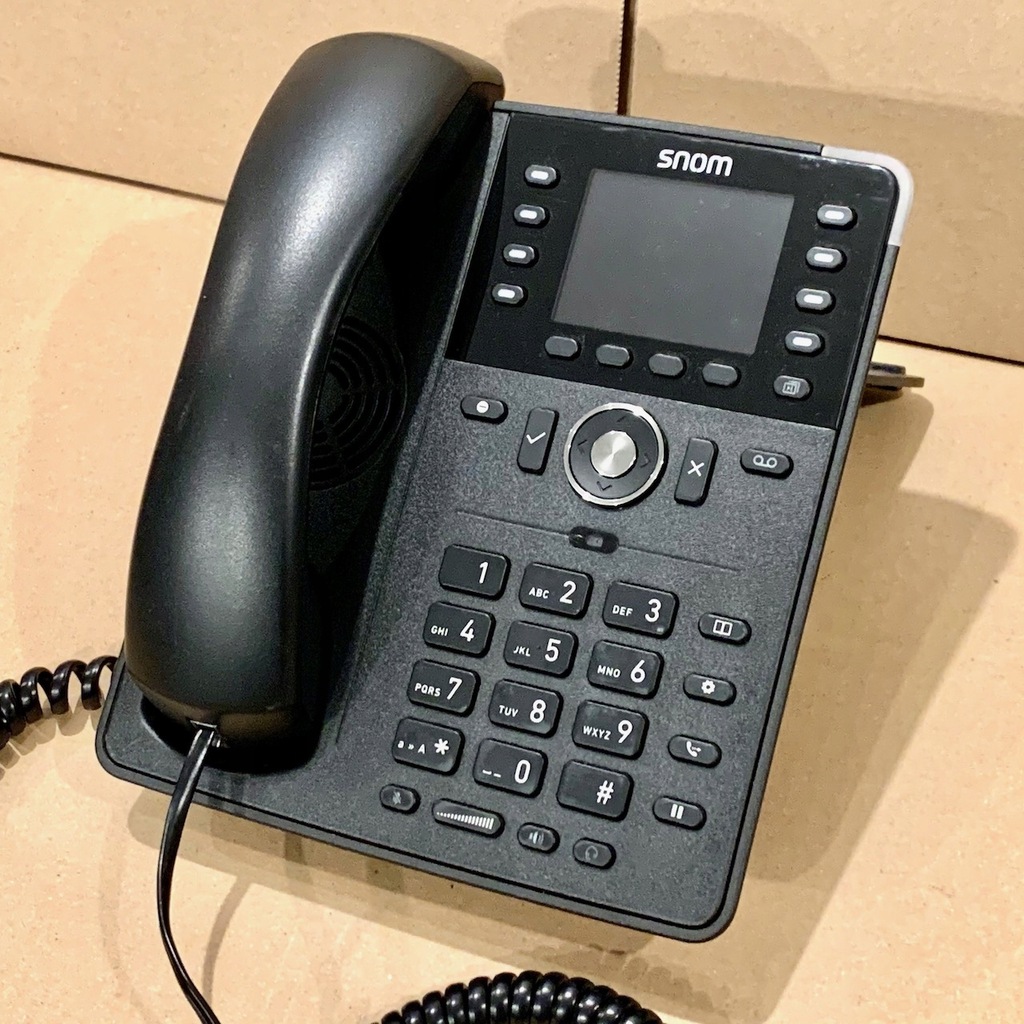 Telefon stacjonarny SNOM D735 - 12764003729 - oficjalne archiwum Allegro