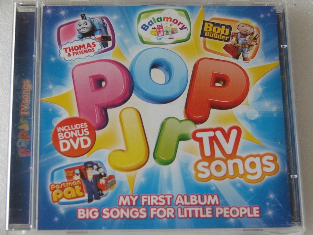 Pop Jr Tv songs CD+DVD Ideał Piosenki z bajek - 7968750774 - oficjalne ...