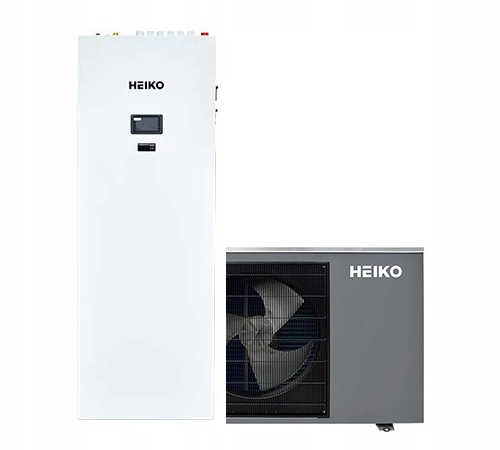 HEIKO POMPA CIEPŁA THERMAL PLUS 9 kW LODÓWKA 250L - 12476237575 - oficjalne archiwum Allegro