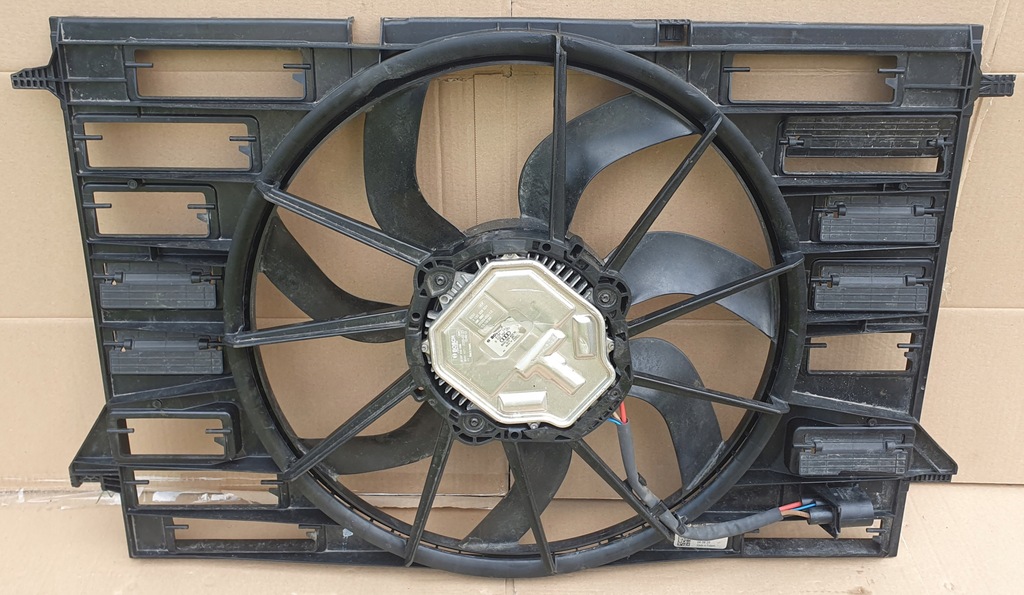 WENTYLATOR AUDI A4 B9 A5 A6 4G Q5 80A ORYGINAŁ - 14525728557 ...
