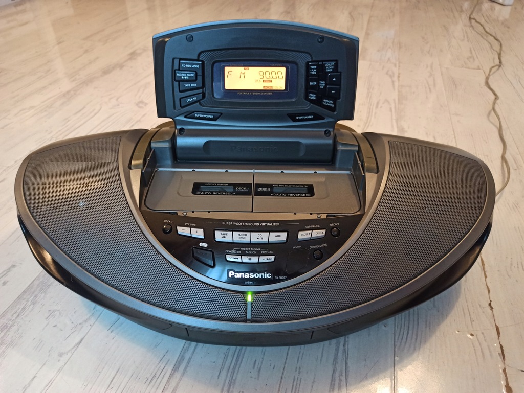 RADIOODTWARZACZ Z CD PANASONIC RX-ED707 - 14623767049 - oficjalne ...