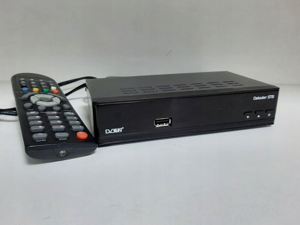 Dekoder DVBT2 STB HD N6 - 12877882525 - oficjalne archiwum Allegro