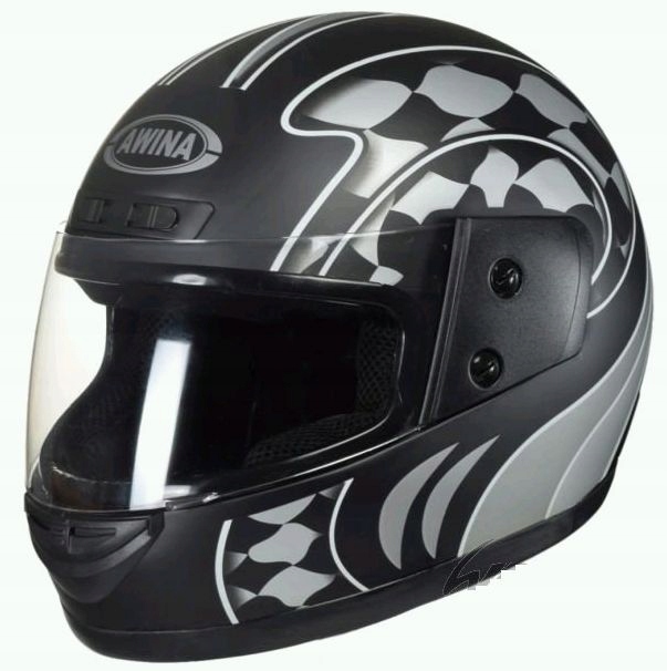 KASK AWINA M CZARNY MAT INTEGRALNY TN-003 - 11846903653 - oficjalne ...