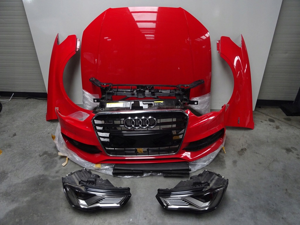 Audi A3 8V Sedan Cabrio Przód kompletny LZ3M - 11617405387 - oficjalne archiwum Allegro