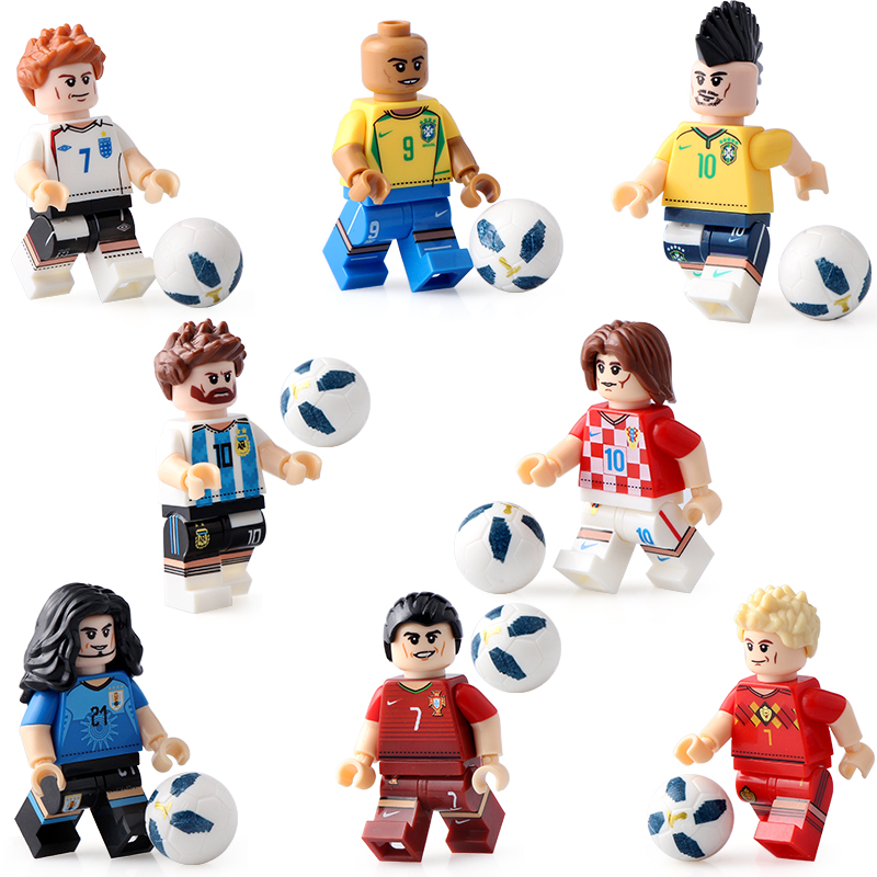 L7 FIGURKI JAK LEGO MECZ MUNDIAL DRUŻYNA PIŁKA - 7403790803 - oficjalne archiwum Allegro