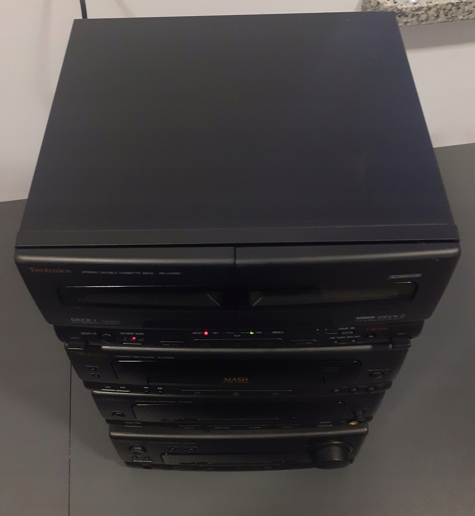 wieża technics sa-ch550 rs sl sh 550 100% SPRAWNA - 13191891654 ...