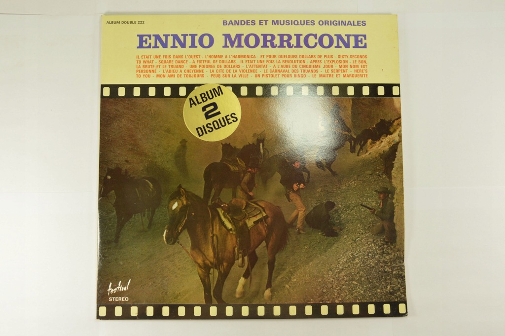 ENNIO MORRICONE BANDES ET MUSIQUES ORIGINALES - 12495732265 - oficjalne archiwum Allegro