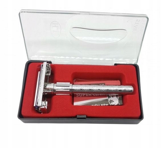 Zestaw pudełko maszynka do gole.+żyletka Honglong - 12660466721 ...