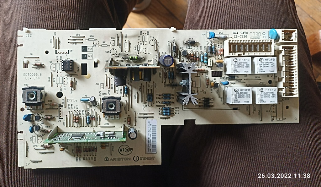 PRALKA ARISTON/INDESIT MODUL KOMPUTERA EBT 0095.6 - 11988847344 ...