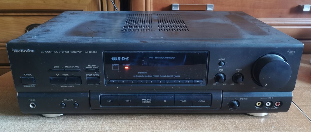 Amplituner Stereo TECHNICS SA-GX280 - 12627973340 - oficjalne archiwum Allegro