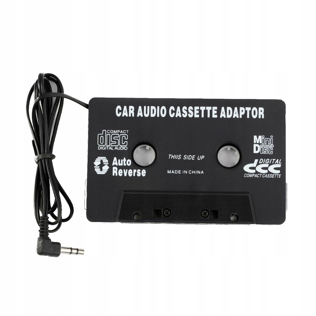KASETA ADAPTER TRANSMITER AUX JACK RADIO CD MP3 - 12459143060 ...