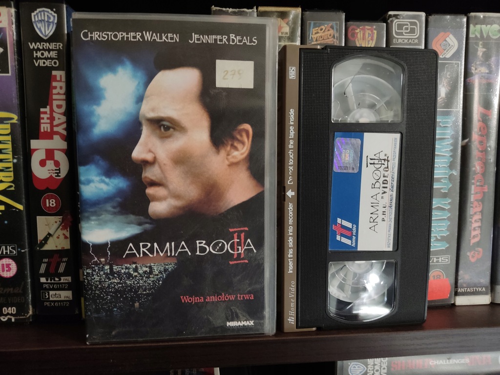 ARMIA BOGA 2 # CHRISTOPHER WALKEN # kaseta VHS - 14765410921 - oficjalne archiwum Allegro