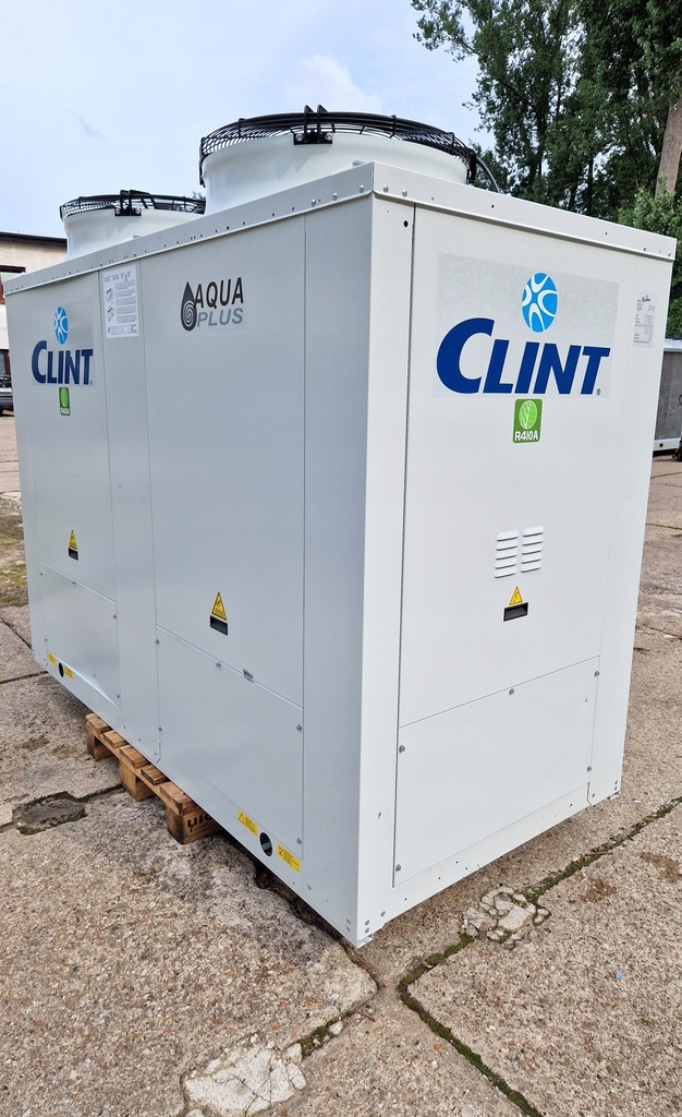 Chiller Pompa ciepła przemysłowa Clint 73 kW Nowa - 12548072737 ...