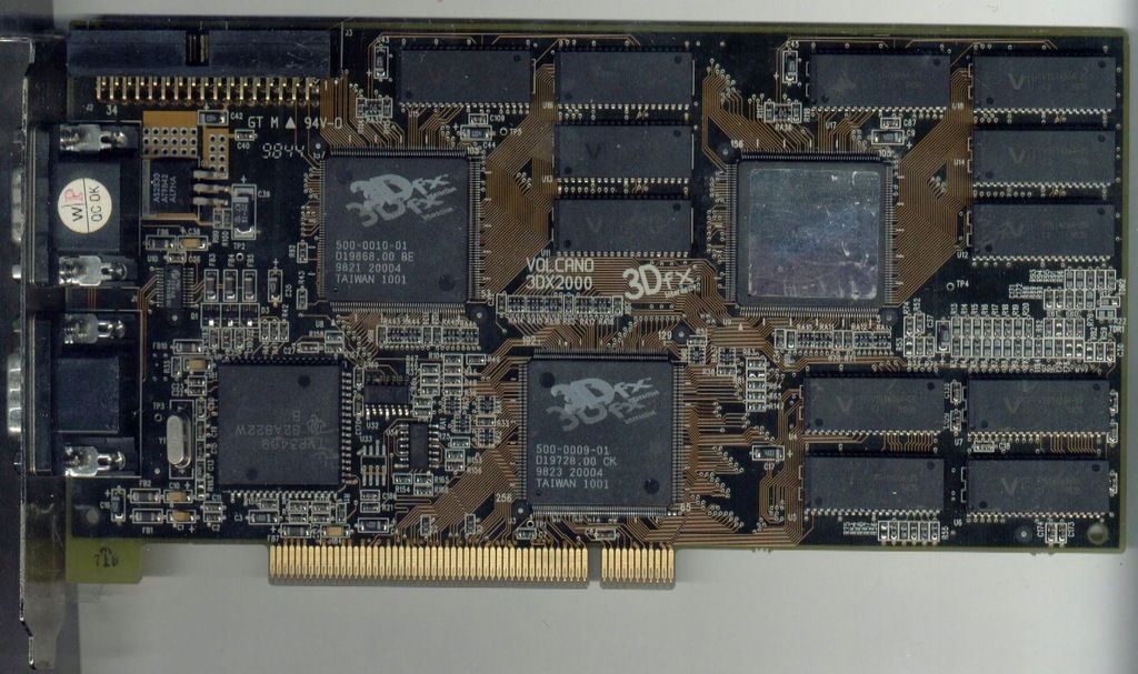 3dfx Voodoo 2 VOLCANO 3DX2000 8MB - 13701861918 - oficjalne archiwum ...