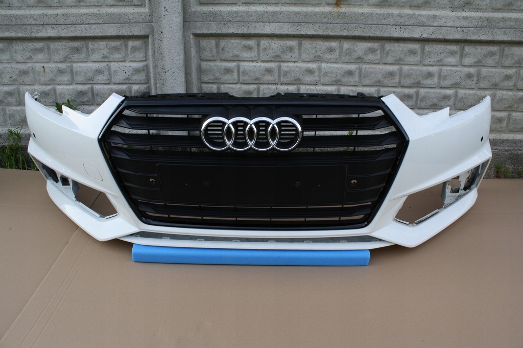 ZDERZAK GRILL PDC AUDI S4 A4 S-LINE 8W0 B9 LY9K - 8142134312 - oficjalne archiwum Allegro