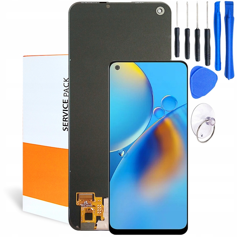 Orygnalny Wyświetlacz Oppo F19s, CPH2219, CPH2223 , Ekran Digitizer ...