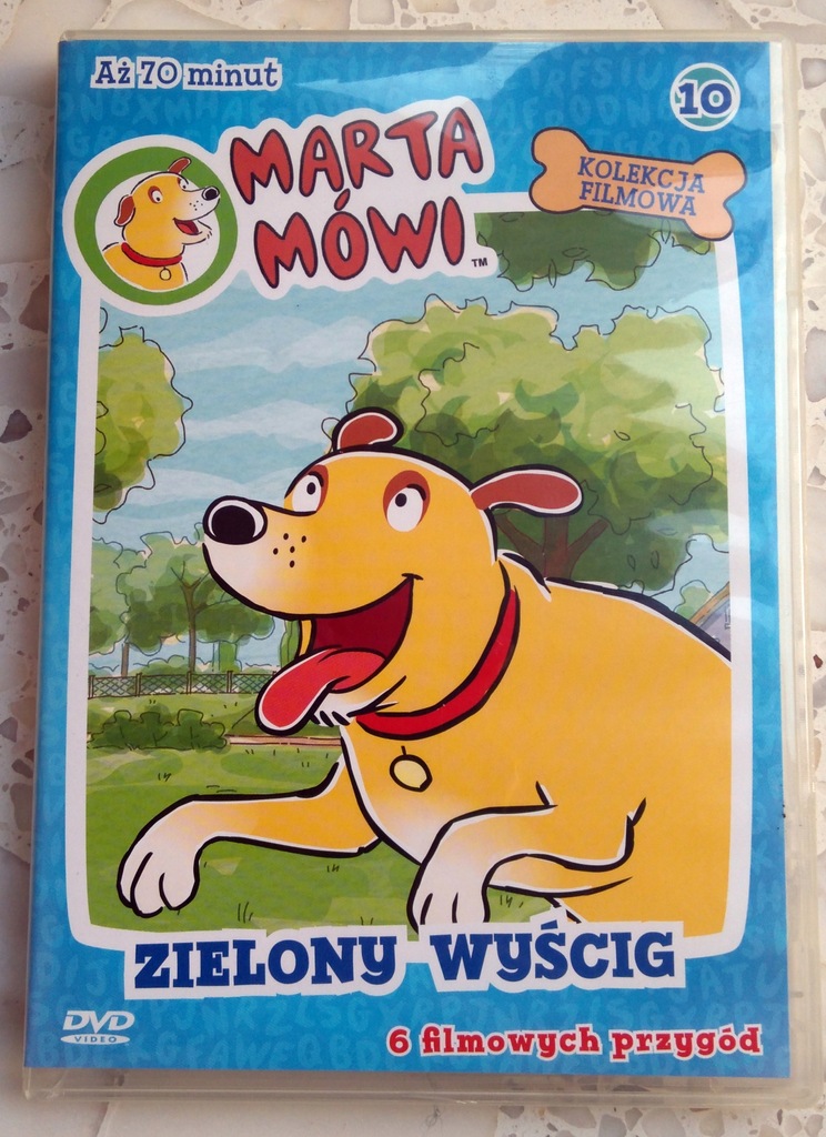 FILM DVD ZIELONY WYŚCIG seria Marta mówi tom 10 - 12805194383 ...