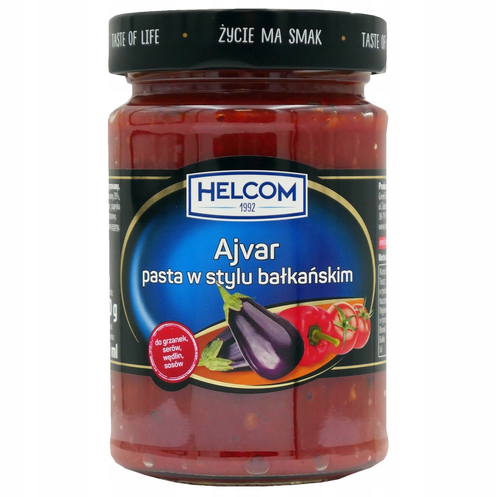 AJVAR pasta warzywna przecier styl bałkański 300g - 13020093095 ...
