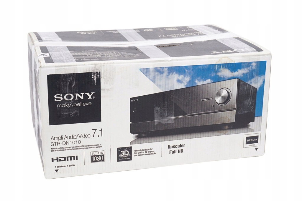Купить 3D-ресивер Sony STR-DN1010 7.1, черный: отзывы, фото и ...