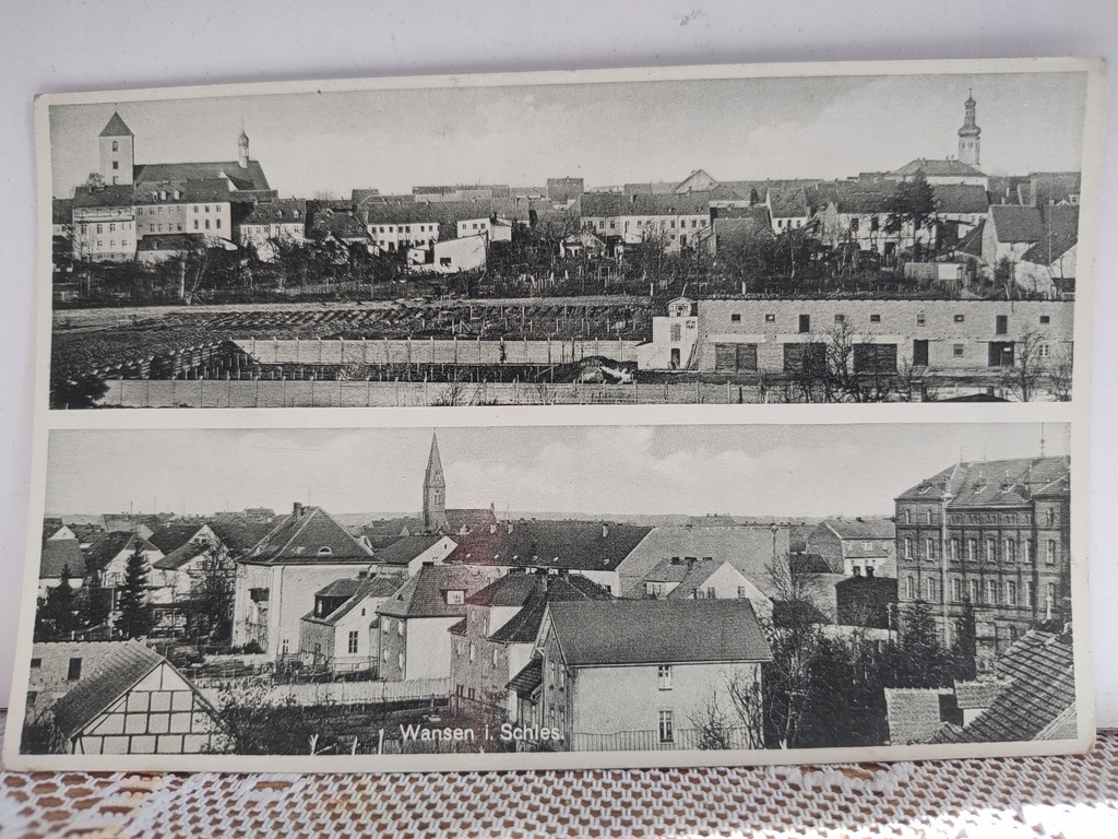 Stara pocztówka. Wiązów .Wansen i.Schles. - 13147703522 - oficjalne ...